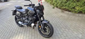 Black Yamaha MT 07 2026 in Vilnius, with an engine capacity of 0.70 L and mileage of 0 thousand km for 6500 €, photo  on AUTOMOTO.COM.LV