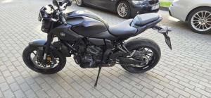 Black Yamaha MT 07 2026 in Vilnius, with an engine capacity of 0.70 L and mileage of 0 thousand km for 6500 €, photo 5 on AUTOMOTO.COM.LV