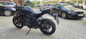 Black Yamaha MT 07 2026 in Vilnius, with an engine capacity of 0.70 L and mileage of 0 thousand km for 6500 €, photo 6 on AUTOMOTO.COM.LV