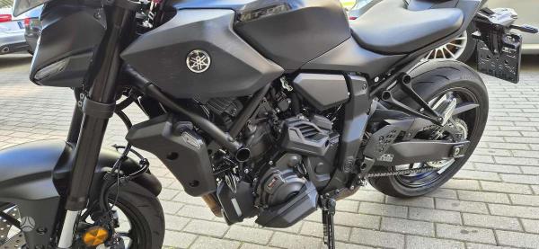Black Yamaha MT 07 2026 in Vilnius, with an engine capacity of 0.70 L and mileage of 0 thousand km for 6500 €, photo 7 on AUTOMOTO.COM.LV