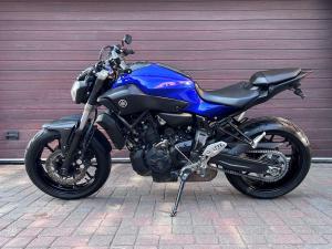 Blue Yamaha MT 07 2016 in Siauliai, with an engine capacity of 0.00 L and mileage of 21 thousand km for 4350 €, photo 9 on AUTOMOTO.COM.LV