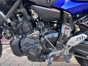 Blue Yamaha MT 07 2016 in Siauliai, with an engine capacity of 0.00 L and mileage of 21 thousand km for 4350 €, photo 13 on AUTOMOTO.COM.LV