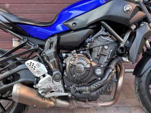 Blue Yamaha MT 07 2016 in Siauliai, with an engine capacity of 0.00 L and mileage of 21 thousand km for 4350 €, photo 15 on AUTOMOTO.COM.LV
