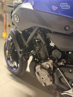 Blue Yamaha MT 07 2017 in Vilnius, with an engine capacity of 0.69 L and mileage of 26 thousand km for 4150 €, photo 14 on AUTOMOTO.COM.LV