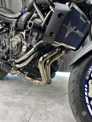 Blue Yamaha MT 07 2018 in Vilnius, with an engine capacity of 0.70 L and mileage of 31 thousand km for 4700 €, photo 4 on AUTOMOTO.COM.LV