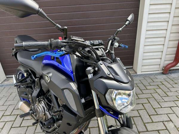 Blue Yamaha MT 07 2019 in Kaunas, with an engine capacity of 0.70 L and mileage of 22 thousand km for 4550 €, photo 4 on AUTOMOTO.COM.LV