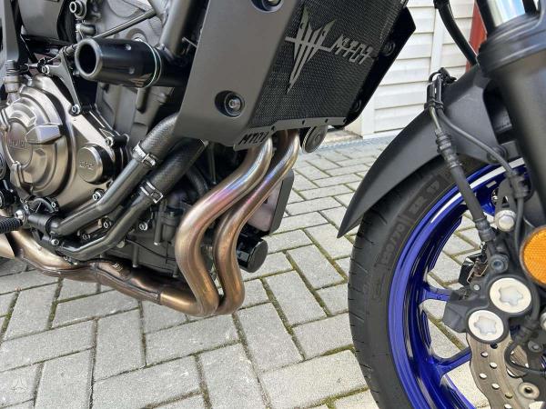 Blue Yamaha MT 07 2019 in Kaunas, with an engine capacity of 0.70 L and mileage of 22 thousand km for 4550 €, photo 7 on AUTOMOTO.COM.LV