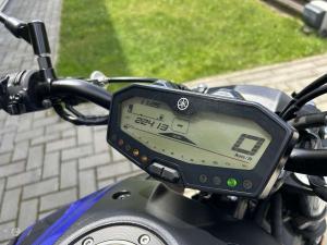 Синий Ямаха MT 07 2019 в Каунас, объемом двигателя 0.70 л и пробегом 22 тыс. км за 4550 €, фото 14 на AUTOMOTO.COM.LV