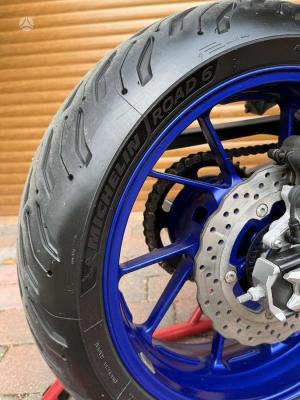 Blue Yamaha MT 07 2019 in Lazdijai, with an engine capacity of 0.70 L and mileage of 28 thousand km for 5250 €, photo 5 on AUTOMOTO.COM.LV