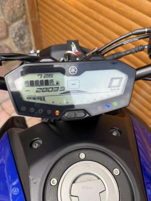 Blue Yamaha MT 07 2019 in Lazdijai, with an engine capacity of 0.70 L and mileage of 28 thousand km for 5250 €, photo 8 on AUTOMOTO.COM.LV