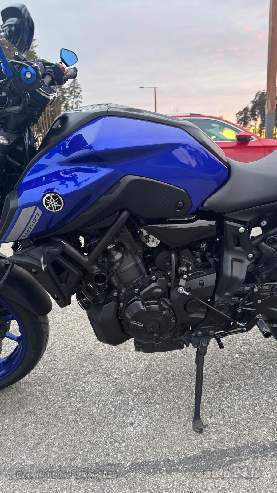 Zils Yamaha MT 07 2021 Tallina, ar dzinēja tilpumu 0.70 L un nobraukumu 17 tūkst. km par 5800 €, foto 6 vietnē AUTOMOTO.COM.LV