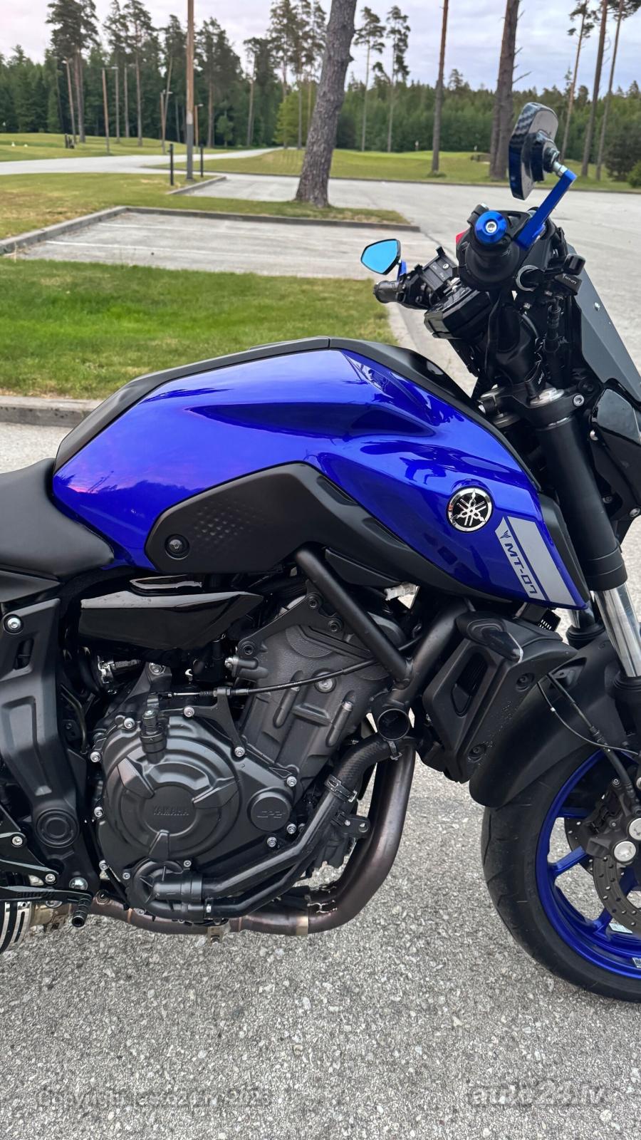 Zils Yamaha MT 07 2021 Tallina, ar dzinēja tilpumu 0.70 L un nobraukumu 17 tūkst. km par 5800 €, foto 7 vietnē AUTOMOTO.COM.LV