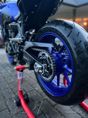 Blue Yamaha MT 07 2021 in Tallinn, with an engine capacity of 0.69 L and mileage of 18 thousand km for 6490 €, photo 5 on AUTOMOTO.COM.LV