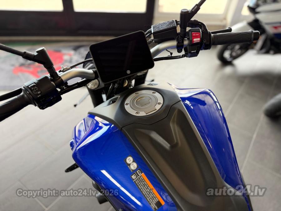 Синий Ямаха MT 07 2023 в Таллин, объемом двигателя 0.69 л и пробегом 6 тыс. км за 6990 €, фото 15 на AUTOMOTO.COM.LV