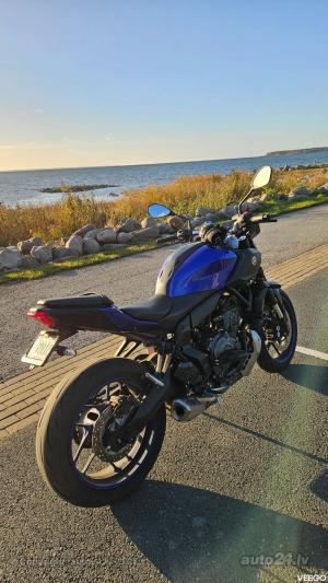 Blue Yamaha MT 07 2025 in Tallinn, with an engine capacity of 0.69 L and mileage of 9 thousand km for 7490 €, photo 2 on AUTOMOTO.COM.LV