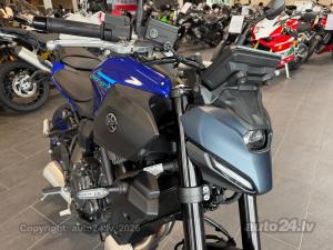 Blue Yamaha MT 07 2025 in Tallinn, with an engine capacity of 0.69 L and mileage of 5 thousand km for 7190 €, photo 9 on AUTOMOTO.COM.LV