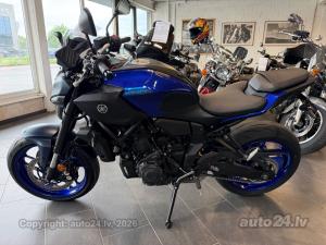 Blue Yamaha MT 07 2025 in Tallinn, with an engine capacity of 0.69 L and mileage of 5 thousand km for 7190 €, photo 12 on AUTOMOTO.COM.LV