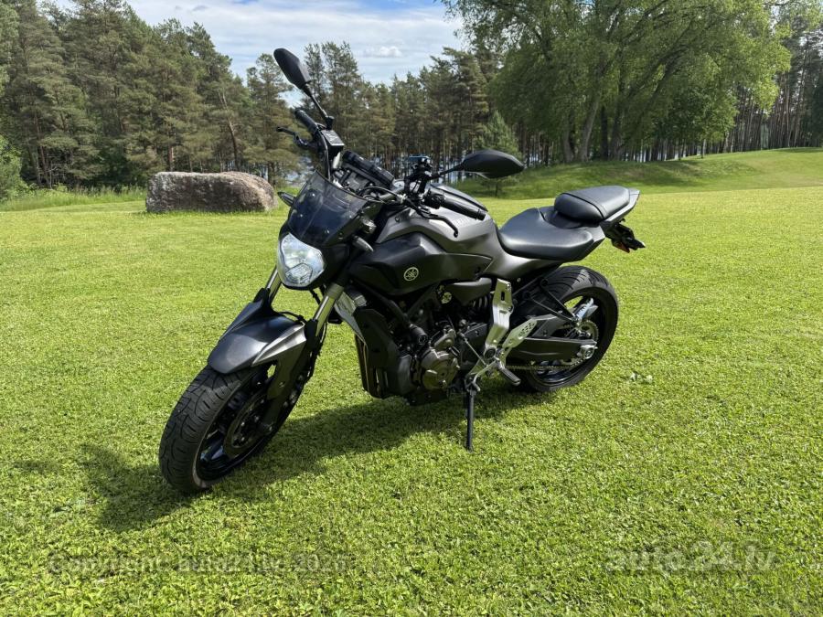 Grey Yamaha MT 07 2016 in Tallinn, with an engine capacity of 0.00 L and mileage of 29 thousand km for 5500 €, photo 1 on AUTOMOTO.COM.LV