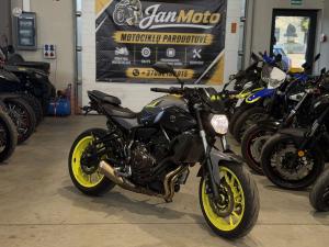 Pelēks Yamaha MT 07 2017 Šauļi, ar dzinēja tilpumu 0.69 L un nobraukumu 25 tūkst. km par 4250 €, foto 4 vietnē AUTOMOTO.COM.LV