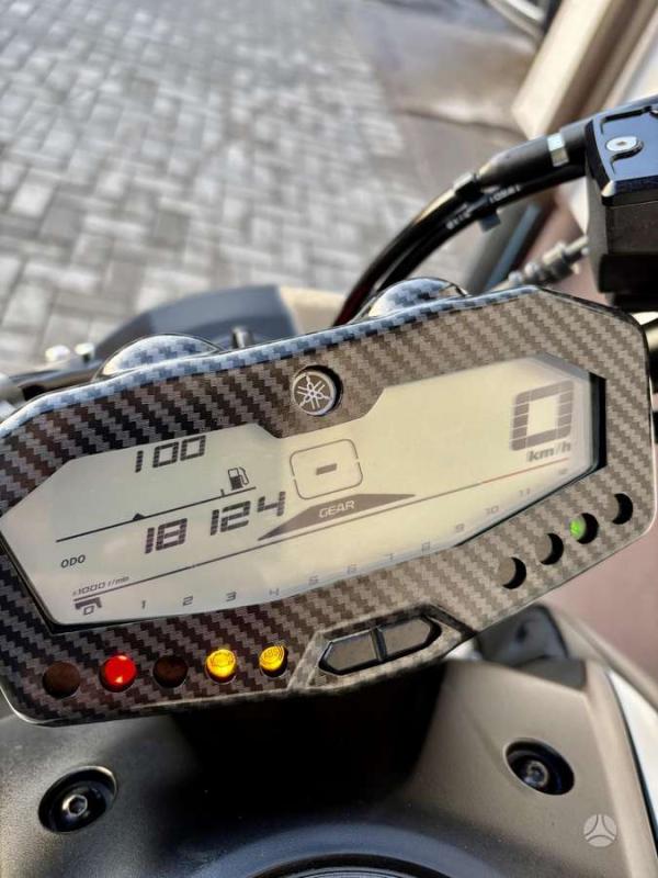 Grey Yamaha MT 07 2020 in Kaunas, with an engine capacity of 0.69 L and mileage of 0 thousand km for 4650 €, photo 6 on AUTOMOTO.COM.LV