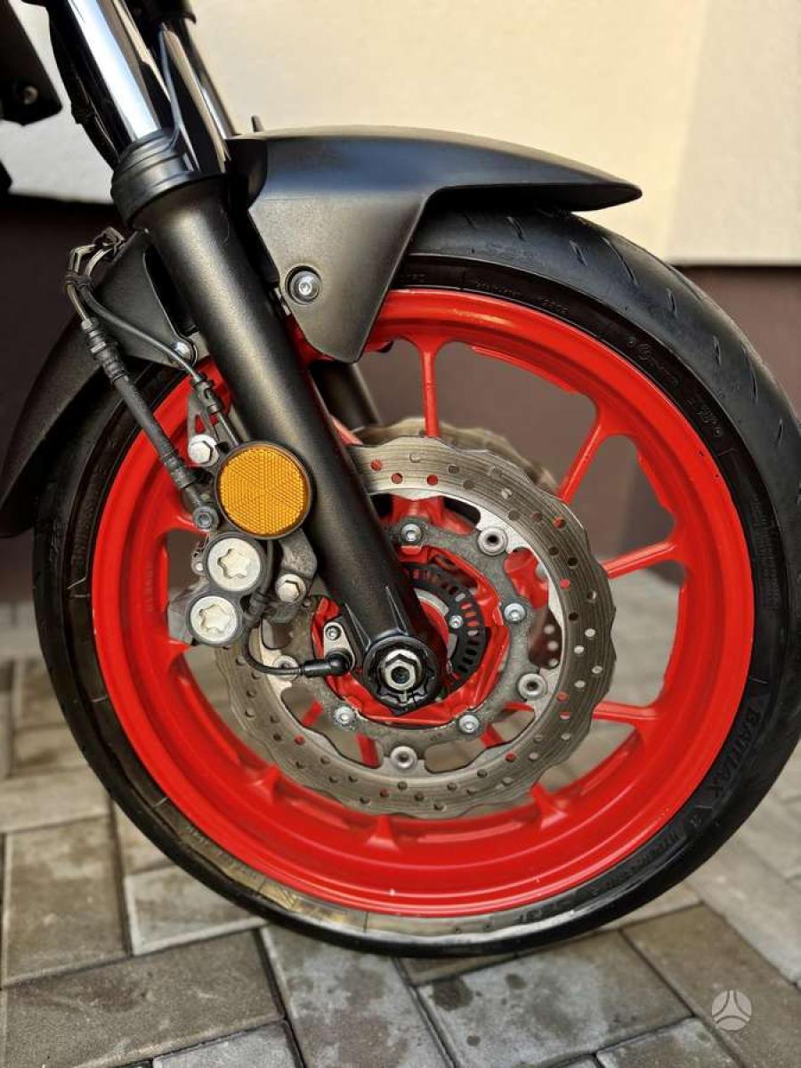 Grey Yamaha MT 07 2020 in Kaunas, with an engine capacity of 0.69 L and mileage of 0 thousand km for 4650 €, photo 11 on AUTOMOTO.COM.LV
