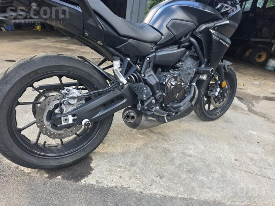 Yamaha MT 07 2014 in Riga, with an engine capacity of 0.70 L and mileage of 0 thousand km for 4000 €, photo 7 on AUTOMOTO.COM.LV