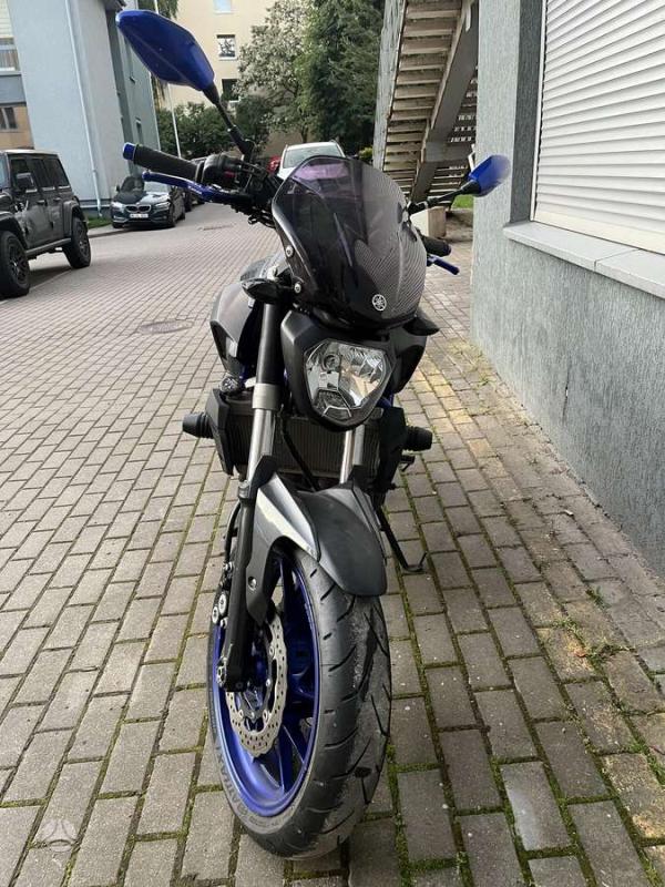 Yamaha MT 07 2014 Viļņa, ar dzinēja tilpumu 0.69 L un nobraukumu 10 tūkst. km par 4650 €, foto 2 vietnē AUTOMOTO.COM.LV