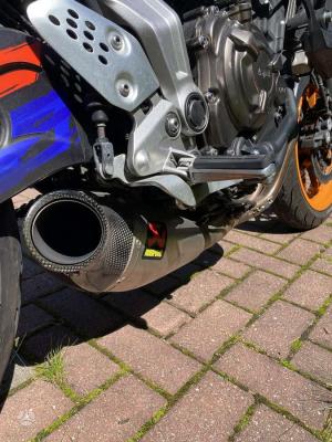 Yamaha MT 07 2014 in Vilnius, with an engine capacity of 0.70 L and mileage of 45 thousand km for 4000 €, photo 6 on AUTOMOTO.COM.LV