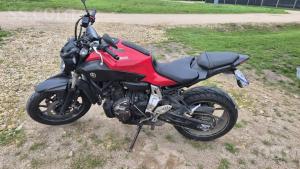Yamaha MT 07 2014 Rīga, ar dzinēja tilpumu 0.69 L un nobraukumu 0 tūkst. km par 3950 €, foto 1 vietnē AUTOMOTO.COM.LV