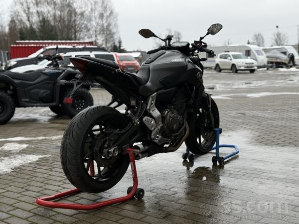 Yamaha MT 07 2015 in Tallinn, with an engine capacity of 0.70 L and mileage of 0 thousand km for 4490 €, photo 6 on AUTOMOTO.COM.LV