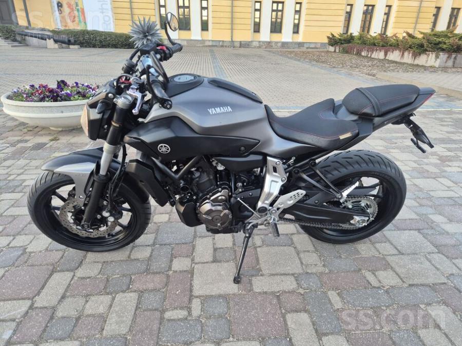 Yamaha MT 07 2015 Daugavpils, ar dzinēja tilpumu 0.70 L un nobraukumu 0 tūkst. km par 5200 €, foto 1 vietnē AUTOMOTO.COM.LV