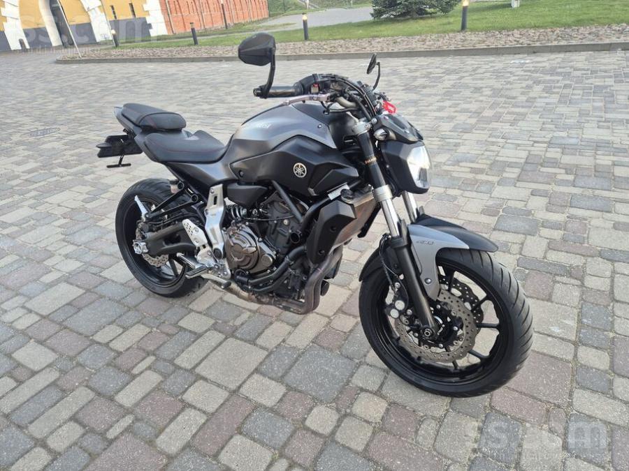 Yamaha MT 07 2015 Daugavpils, ar dzinēja tilpumu 0.70 L un nobraukumu 0 tūkst. km par 5200 €, foto 3 vietnē AUTOMOTO.COM.LV