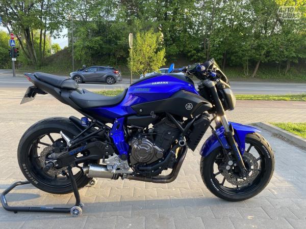 Yamaha MT 07 2015 Kauņa, ar dzinēja tilpumu 0.00 L un nobraukumu 0 tūkst. km par 3750 €, foto 1 vietnē AUTOMOTO.COM.LV