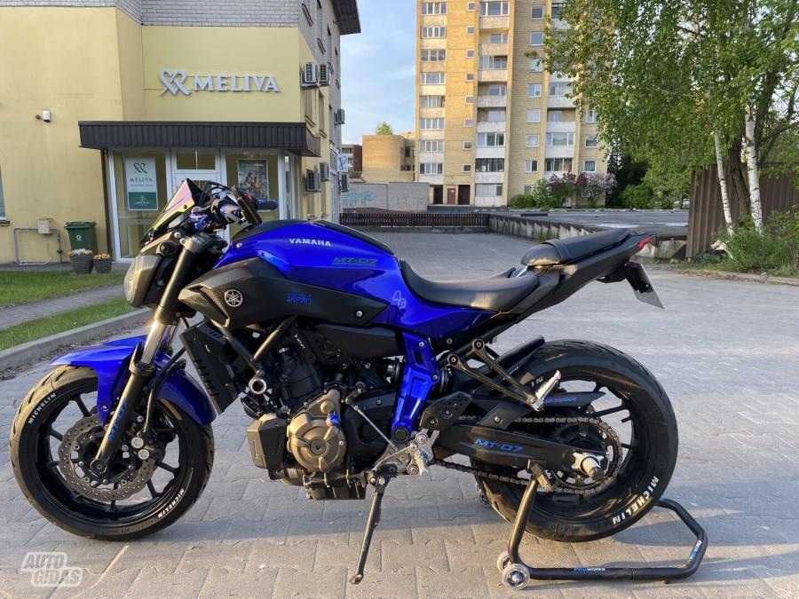 Yamaha MT 07 2015 in Kaunas, with an engine capacity of 0.00 L and mileage of 0 thousand km for 3750 €, photo 3 on AUTOMOTO.COM.LV