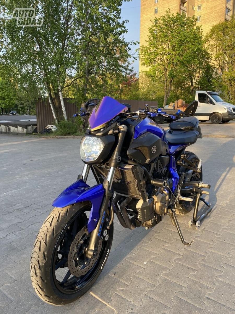Yamaha MT 07 2015 in Kaunas, with an engine capacity of 0.00 L and mileage of 0 thousand km for 3750 €, photo 7 on AUTOMOTO.COM.LV