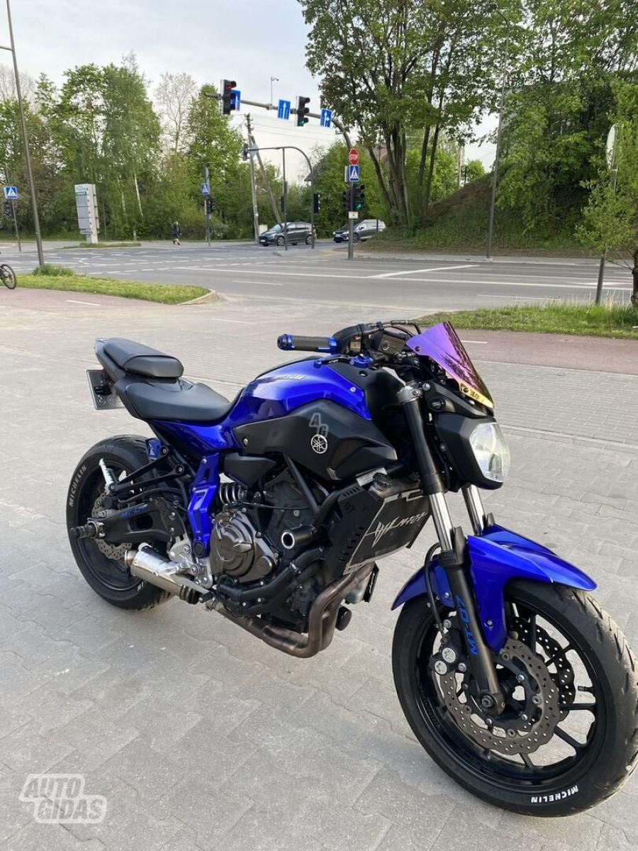 Yamaha MT 07 2015 in Kaunas, with an engine capacity of 0.00 L and mileage of 0 thousand km for 3750 €, photo 18 on AUTOMOTO.COM.LV