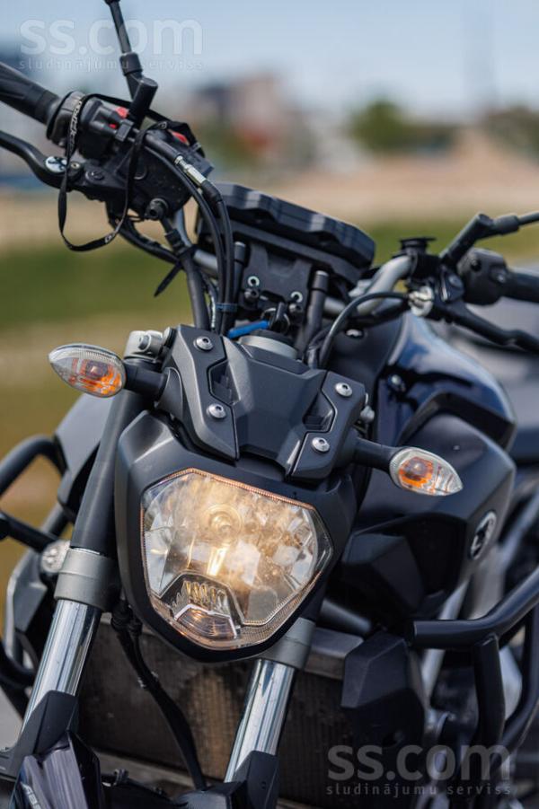 Yamaha MT 07 2015 Rīga, ar dzinēja tilpumu 0.70 L un nobraukumu 0 tūkst. km par 4350 €, foto 1 vietnē AUTOMOTO.COM.LV