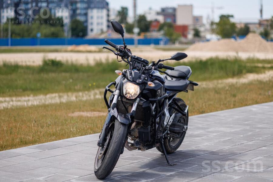 Ямаха MT 07 2015 в Рига, объемом двигателя 0.70 л и пробегом 0 тыс. км за 4350 €, фото 3 на AUTOMOTO.COM.LV