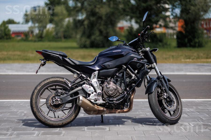 Ямаха MT 07 2015 в Рига, объемом двигателя 0.70 л и пробегом 0 тыс. км за 4350 €, фото 5 на AUTOMOTO.COM.LV
