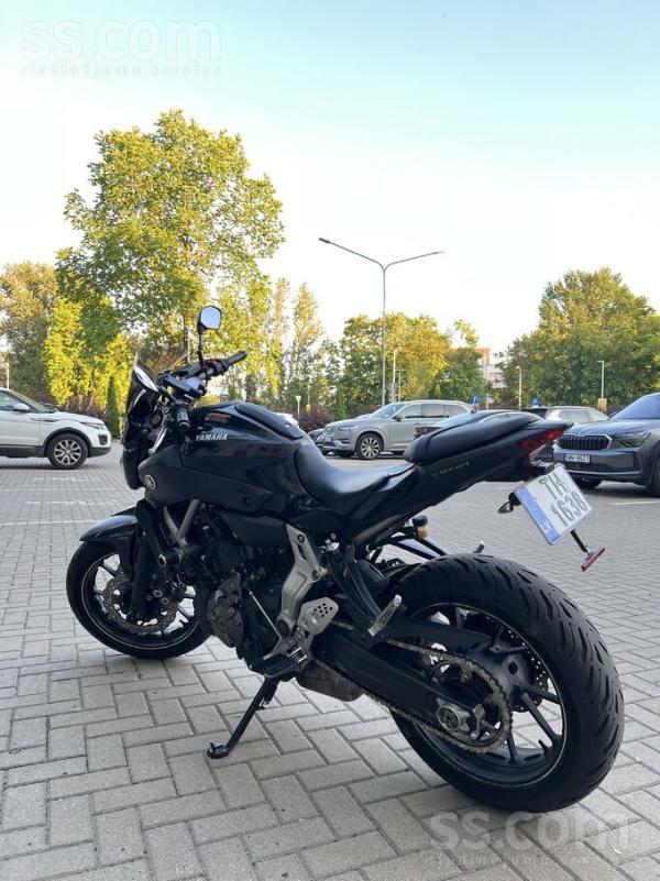 Ямаха MT 07 2015 в Рига, объемом двигателя 0.69 л и пробегом 0 тыс. км за 4300 €, фото 1 на AUTOMOTO.COM.LV