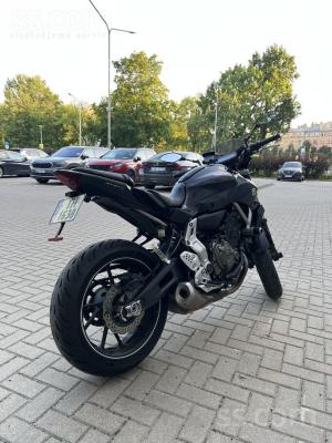 Yamaha MT 07 2015 in Riga, with an engine capacity of 0.69 L and mileage of 0 thousand km for 4300 €, photo 3 on AUTOMOTO.COM.LV