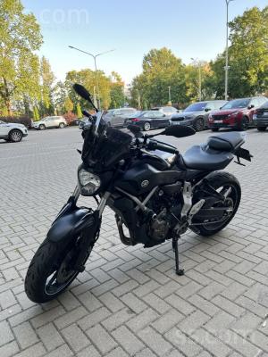 Yamaha MT 07 2015 in Riga, with an engine capacity of 0.69 L and mileage of 0 thousand km for 4300 €, photo 5 on AUTOMOTO.COM.LV