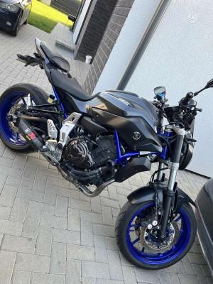 Yamaha MT 07 2015 in Kaunas, with an engine capacity of 0.70 L and mileage of 40 thousand km for 4400 €, photo  on AUTOMOTO.COM.LV