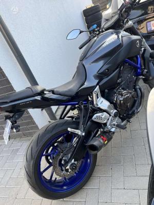 Yamaha MT 07 2015 in Kaunas, with an engine capacity of 0.70 L and mileage of 40 thousand km for 4400 €, photo 3 on AUTOMOTO.COM.LV