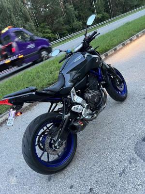 Yamaha MT 07 2015 in Kaunas, with an engine capacity of 0.70 L and mileage of 40 thousand km for 4400 €, photo 6 on AUTOMOTO.COM.LV