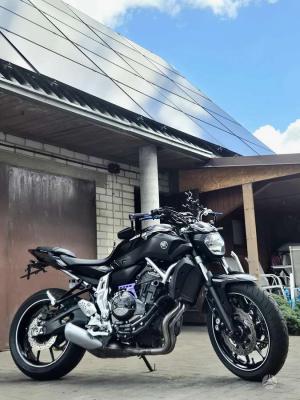 Yamaha MT 07 2015 in Prienai, with an engine capacity of 0.70 L and mileage of 39 thousand km for 4150 €, photo 3 on AUTOMOTO.COM.LV