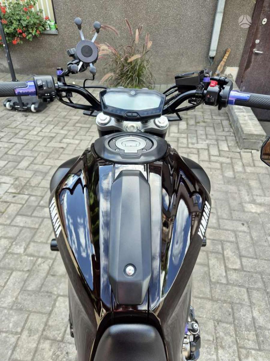 Yamaha MT 07 2015 in Prienai, with an engine capacity of 0.70 L and mileage of 39 thousand km for 4150 €, photo 11 on AUTOMOTO.COM.LV