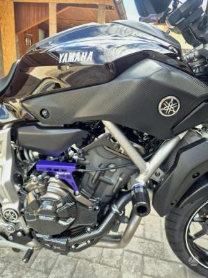 Yamaha MT 07 2015 in Prienai, with an engine capacity of 0.70 L and mileage of 39 thousand km for 4150 €, photo 19 on AUTOMOTO.COM.LV