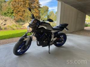 Yamaha MT 07 2015 Rīga, ar dzinēja tilpumu 0.69 L un nobraukumu 0 tūkst. km par 3700 €, foto  vietnē AUTOMOTO.COM.LV
