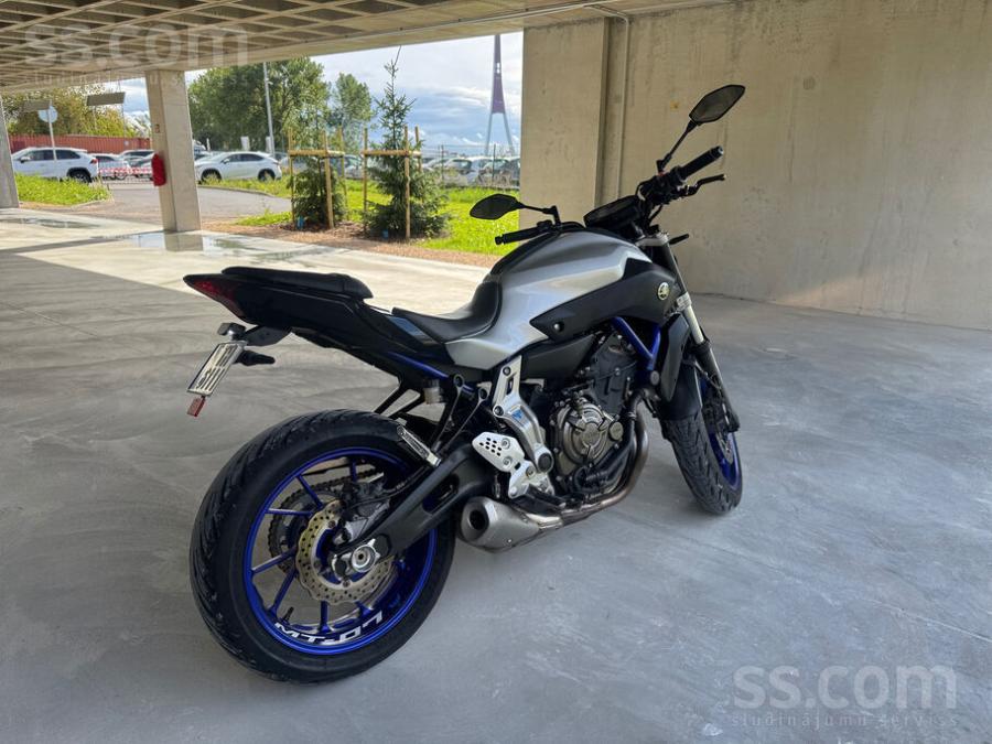 Ямаха MT 07 2015 в Рига, объемом двигателя 0.69 л и пробегом 0 тыс. км за 3700 €, фото 3 на AUTOMOTO.COM.LV